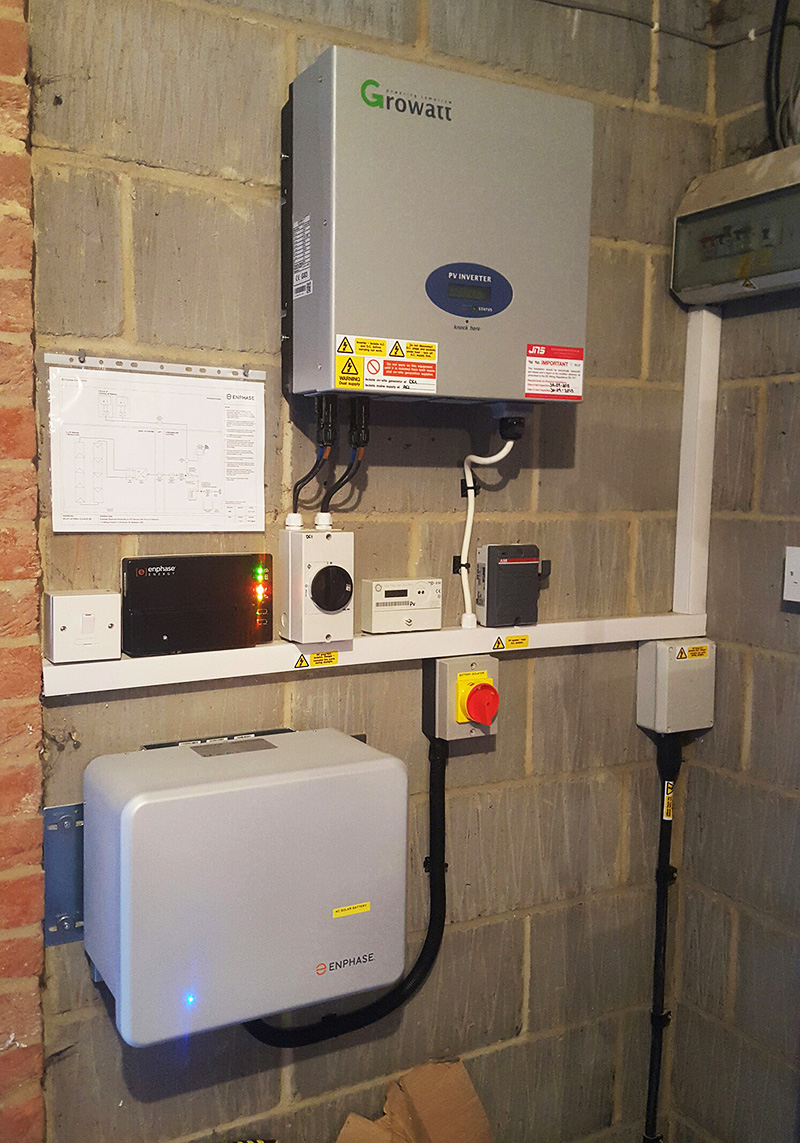 Solar Panel & Battery Installation - Photo Gallery